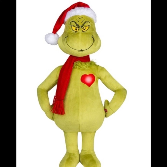 Other | Dr Seuss The Grinch Christmas Greeter Heart Lights Up | Poshmark